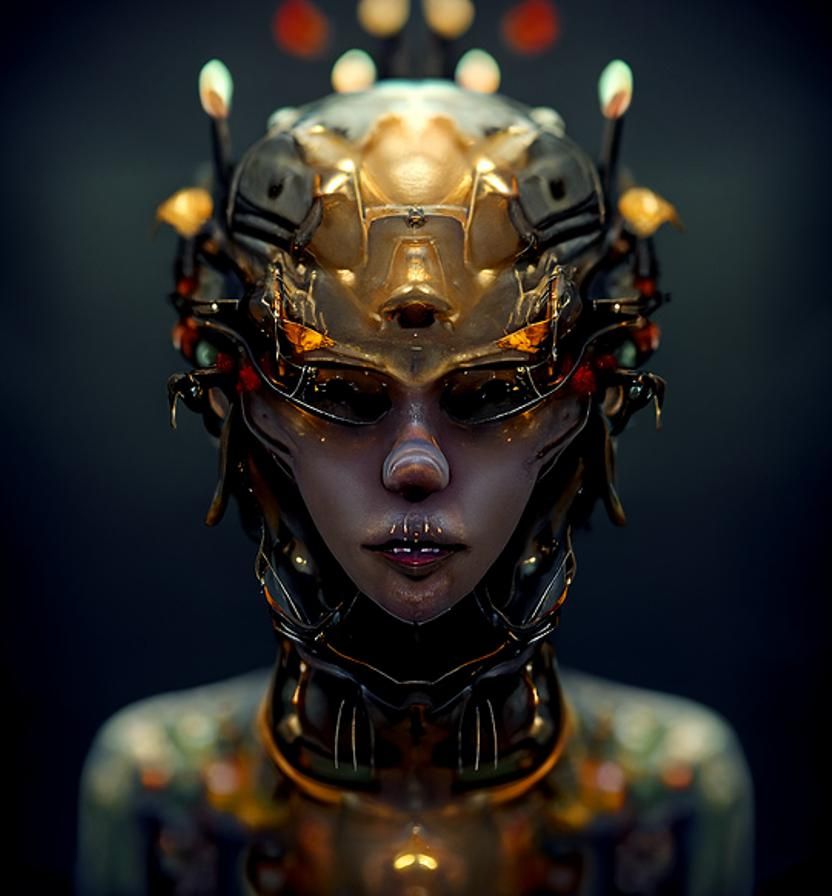 Future humanoid cyborg 39 - AI Generated Artwork - NightCafe Creator