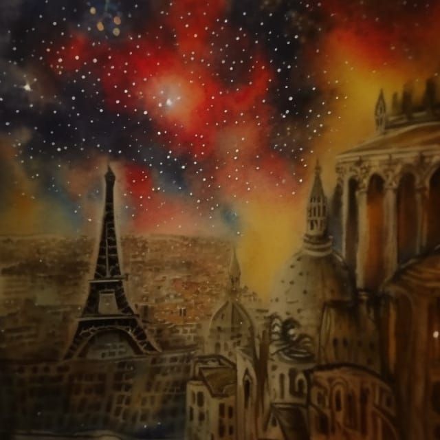 Parisian Stars - AI Generated Artwork - NightCafe Creator