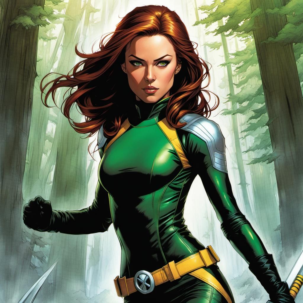 Jean Grey - AI Generated Artwork - NightCafe Creator