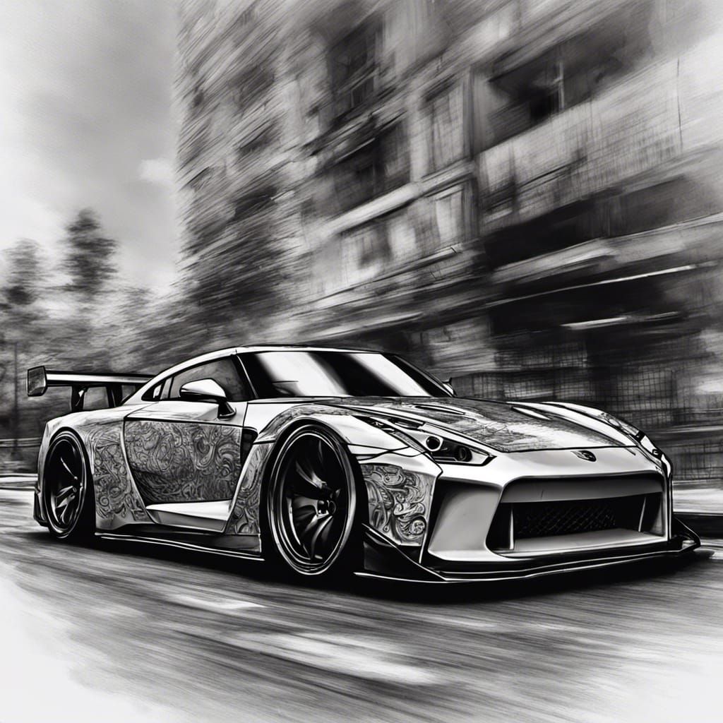 draw sketch gtr - AI Generated Artwork - NightCafe Creator