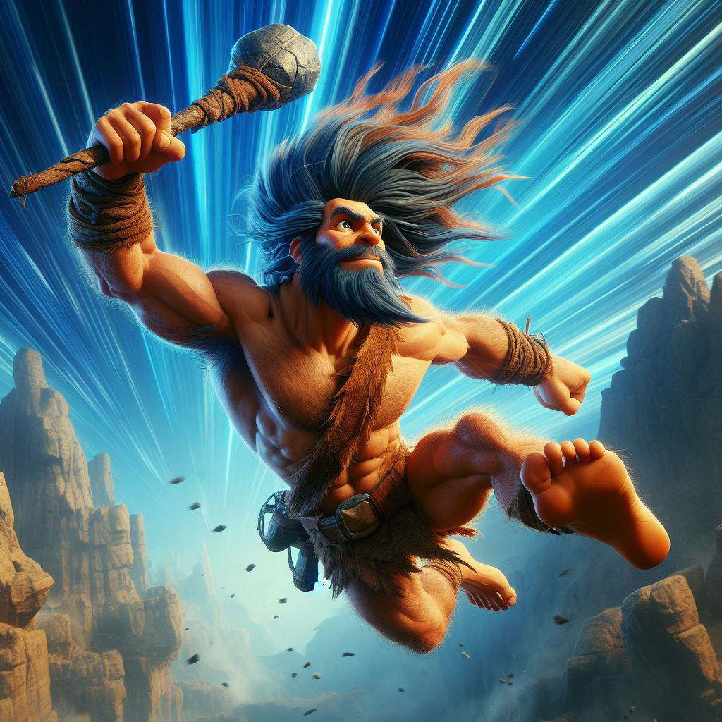 Captain Caveman Image 3 - AI Generated Artwork - NightCafe Creator