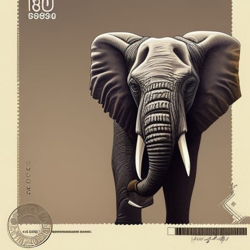 Rare post stamp with majesty and wisdom - AI Generated Artwork ...