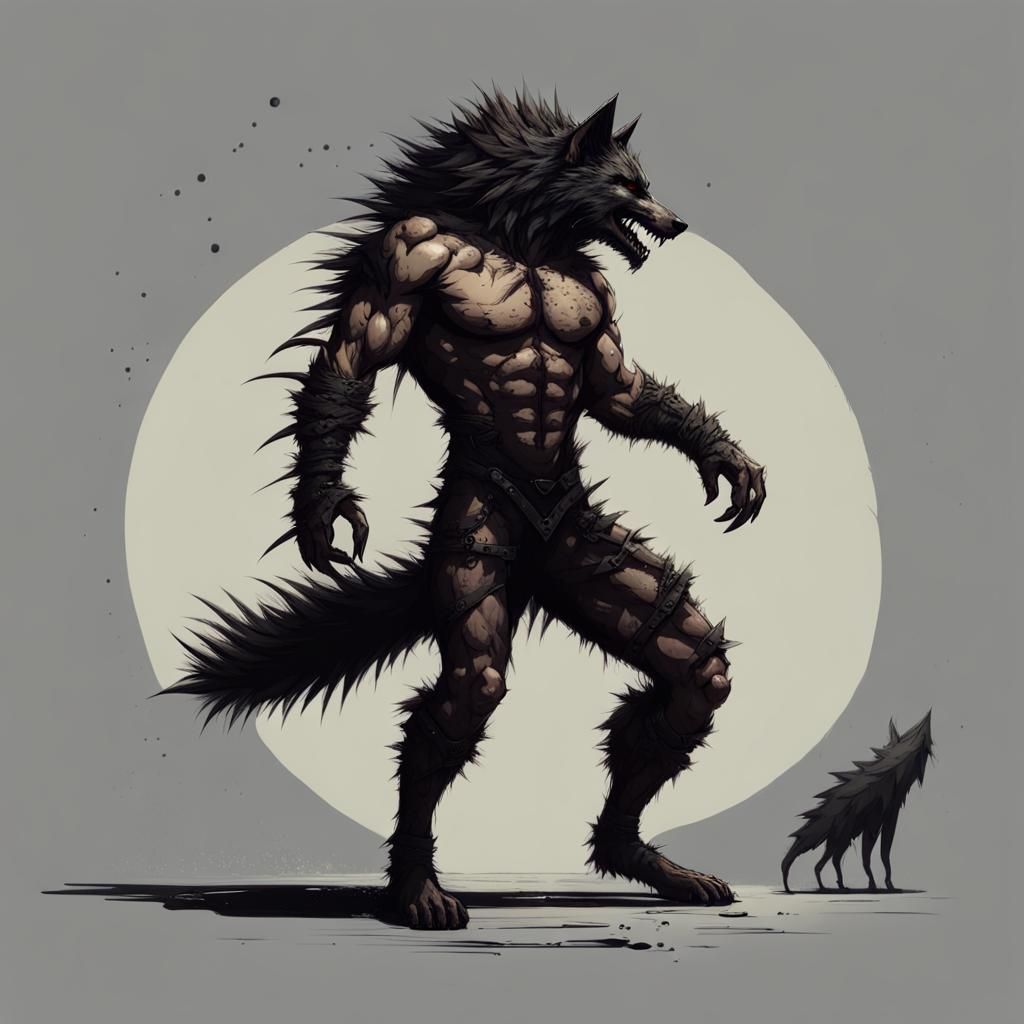 Altered Beast. Half man, half wolf. - AI Generated Artwork - NightCafe ...