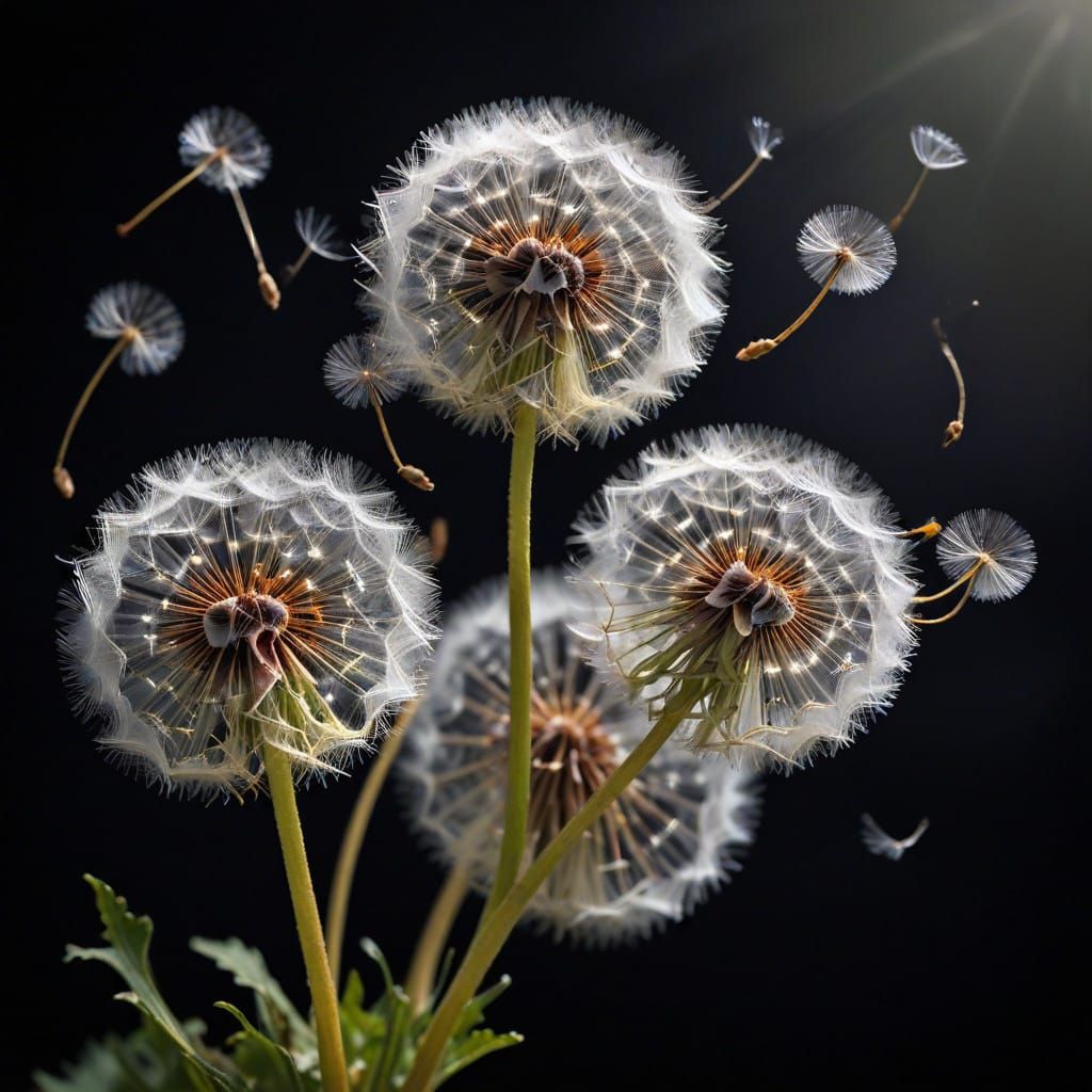 Dispersal of Dandelions - Dispersal of Dandelions