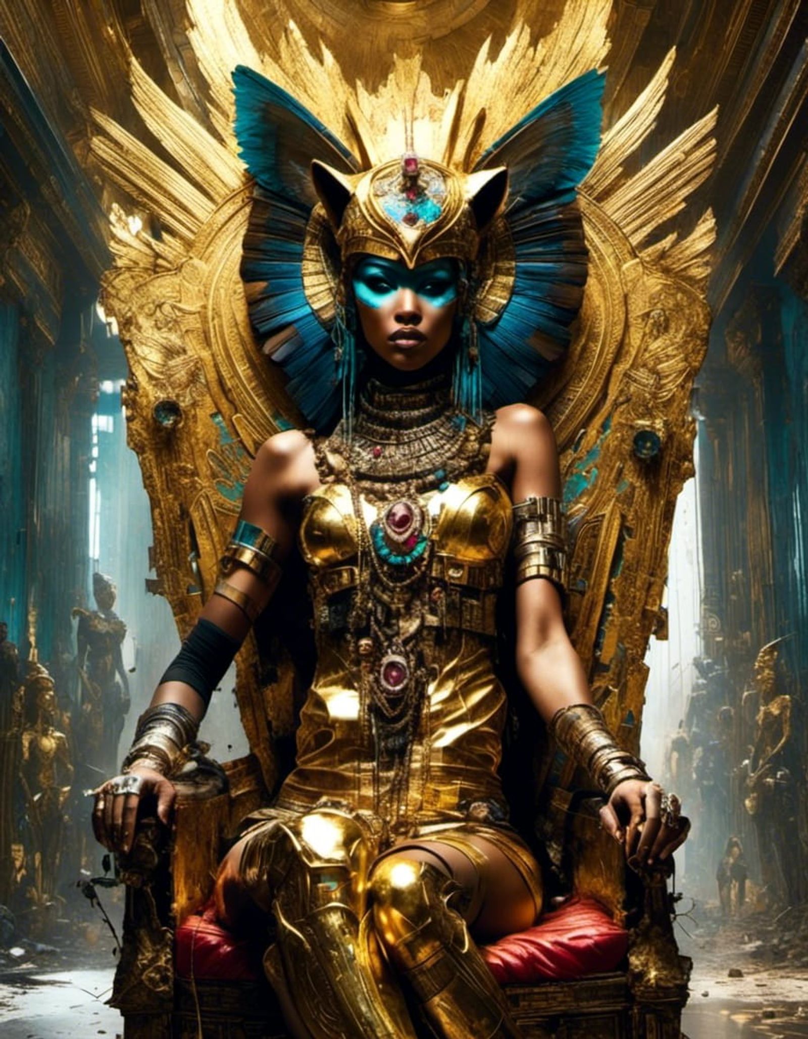 Bastet - AI Generated Artwork - NightCafe Creator