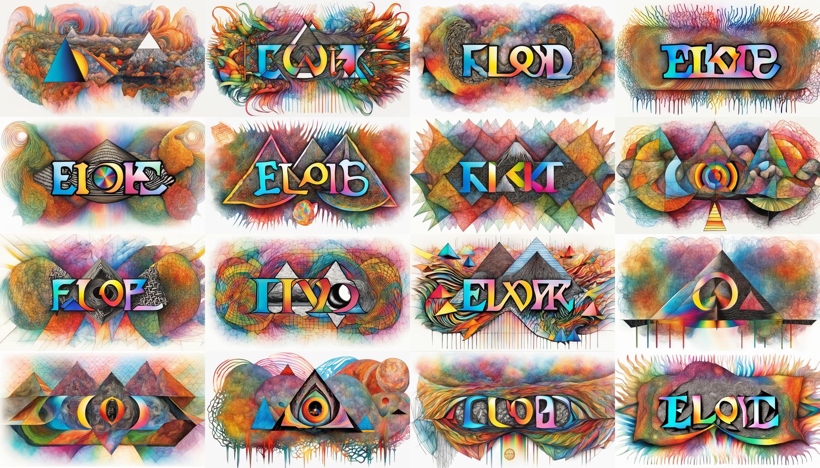 Psychedelic Prism Perspective in Cyberpunk Aesthet... - AI Art