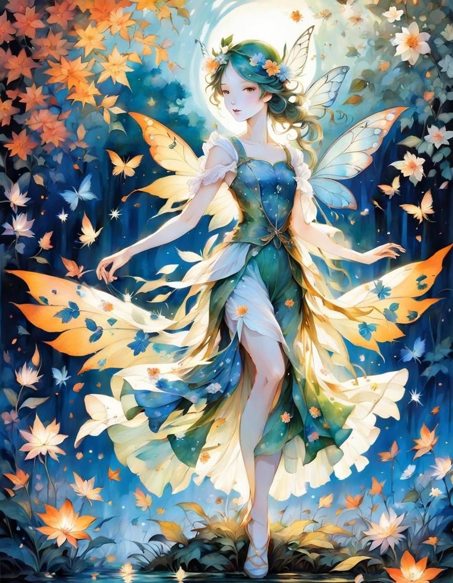 Fae of the Light - AI Generated Artwork - NightCafe Creator