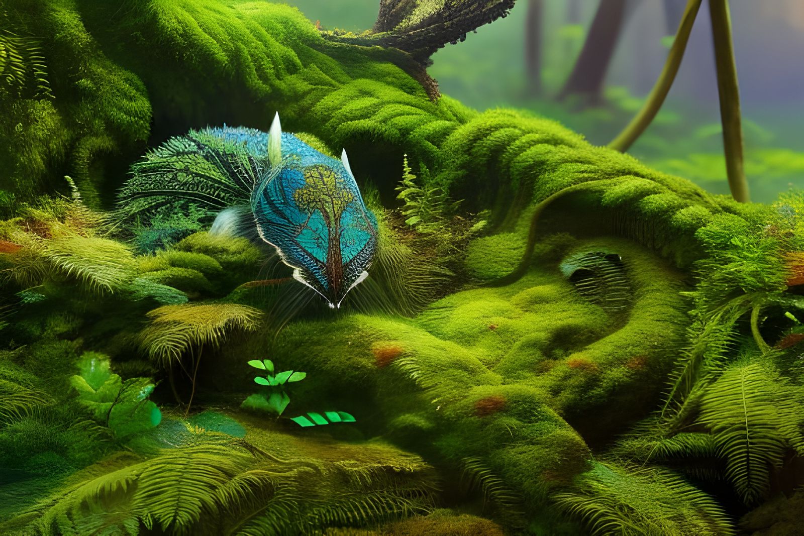 This small creature uses camouflage to lure the predators and hide in ...