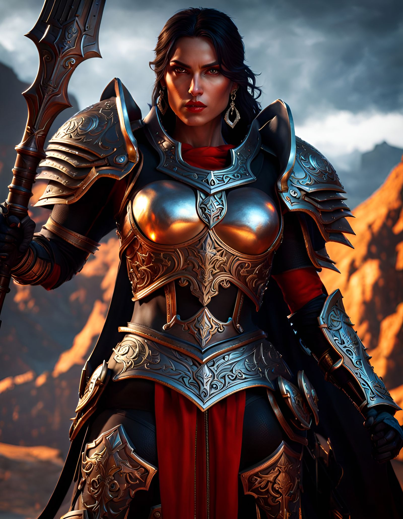 Fighting against the Horde - AI Generated Artwork - NightCafe Creator