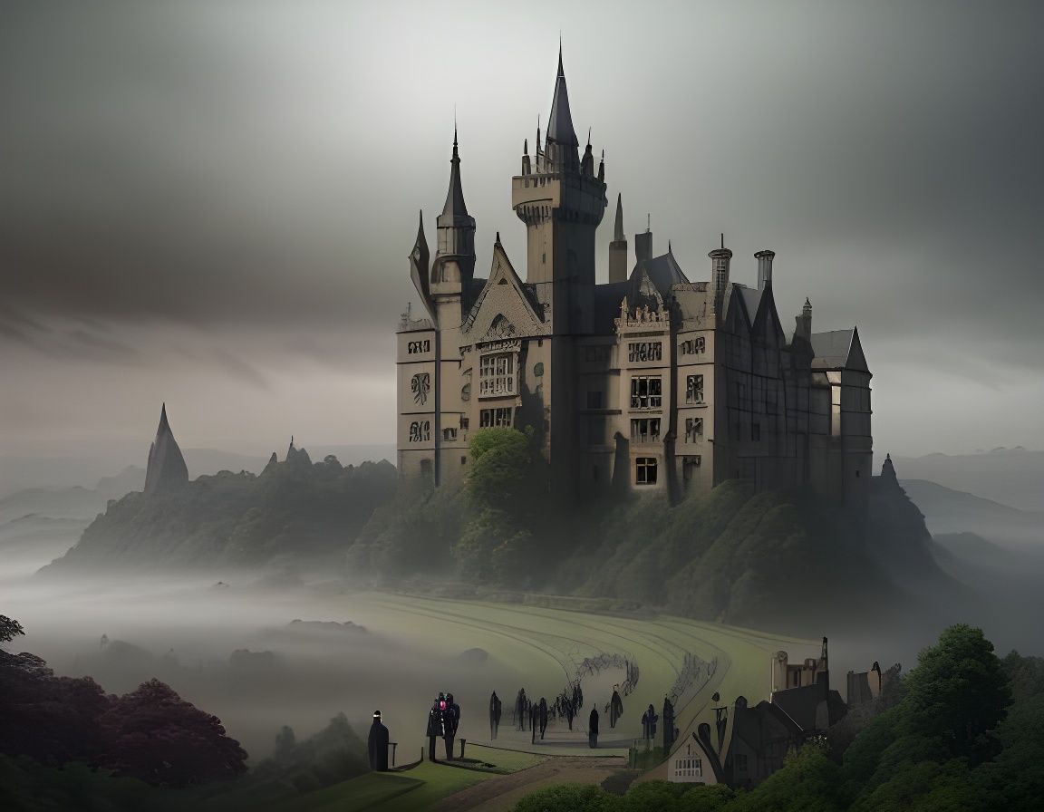 Exham Priory - AI Generated Artwork - NightCafe Creator