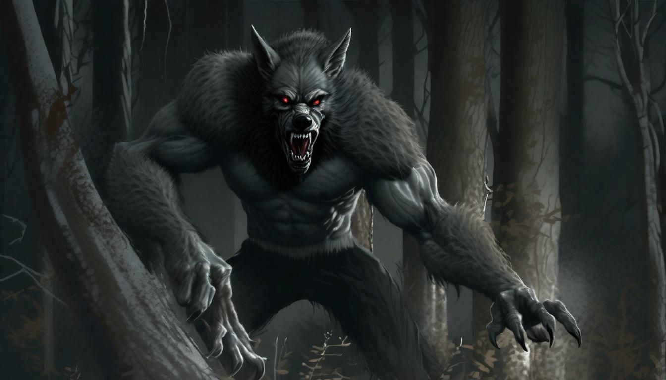 Werewolf - AI Generated Artwork - NightCafe Creator