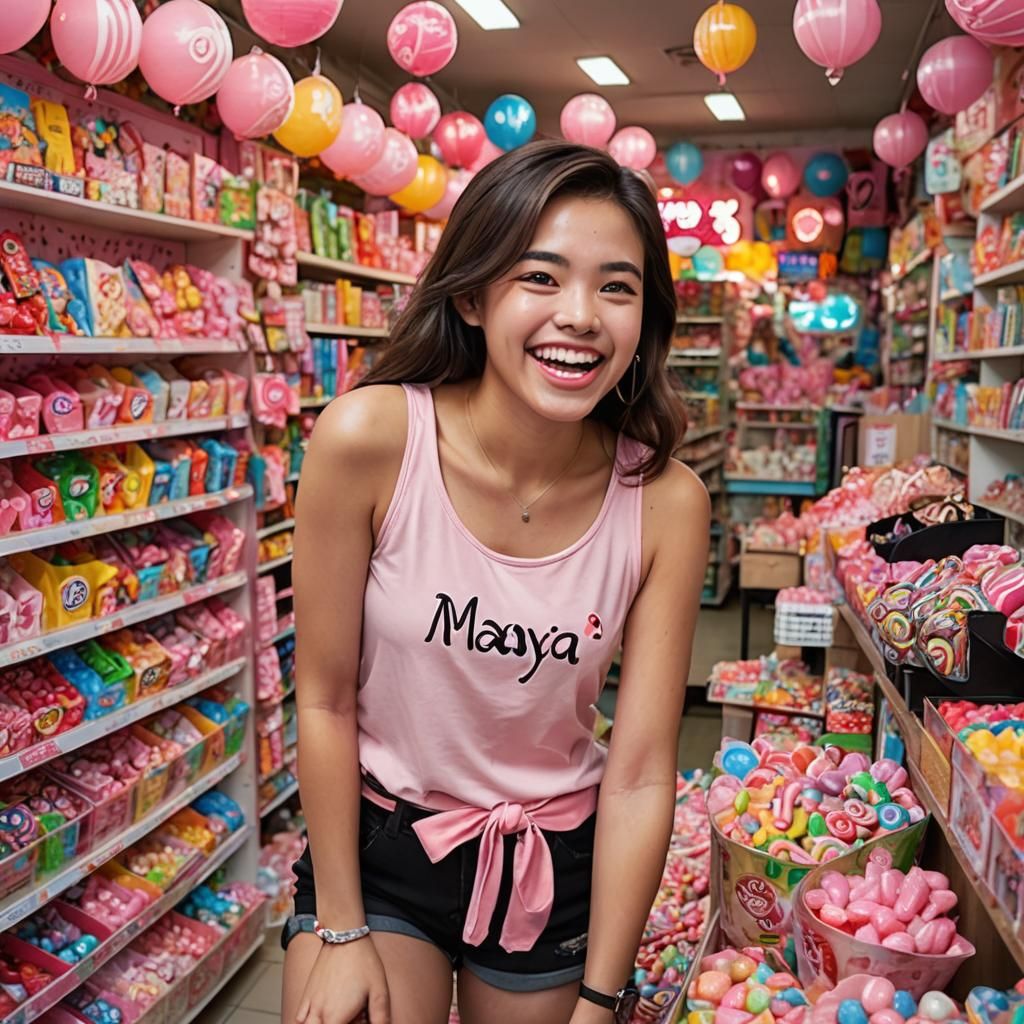 A trip to a candy shop (revisited) ♠️ - AI Generated Artwork ...