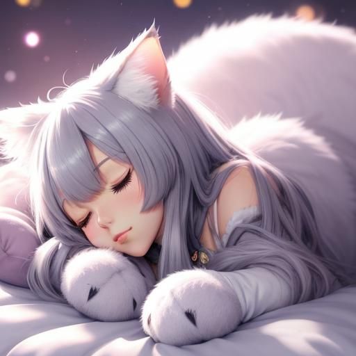 cat nap - AI Generated Artwork - NightCafe Creator