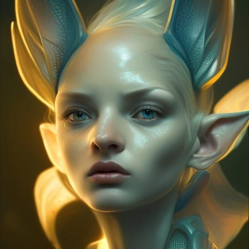 elf portrait - AI Generated Artwork - NightCafe Creator