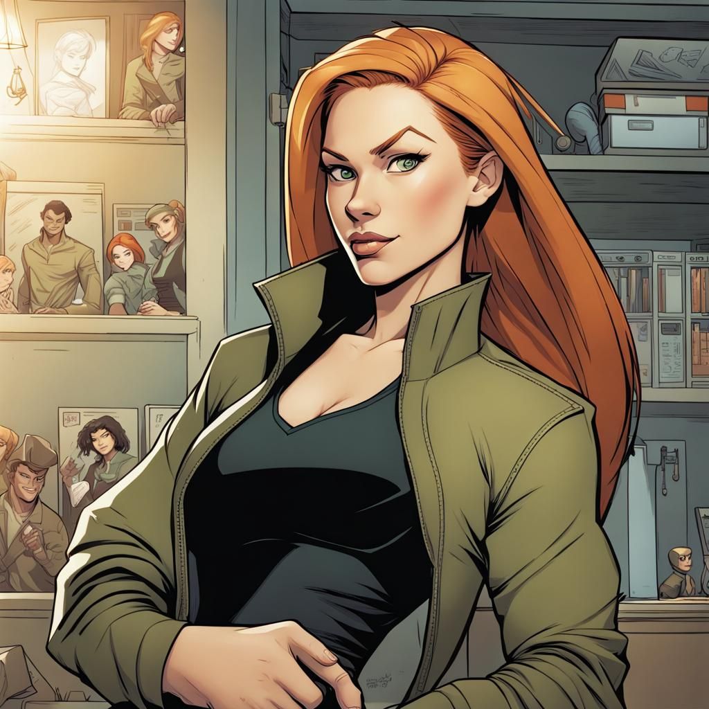 Kim Possible - AI Generated Artwork - NightCafe Creator