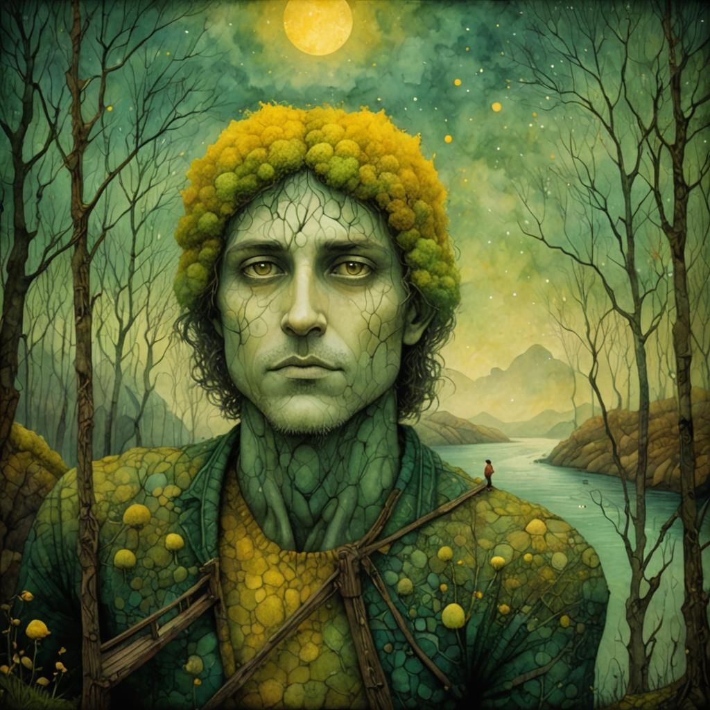 Nature Face - AI Generated Artwork - NightCafe Creator