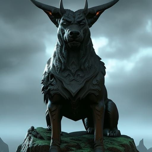 Underworld Dog - AI Generated Artwork - NightCafe Creator