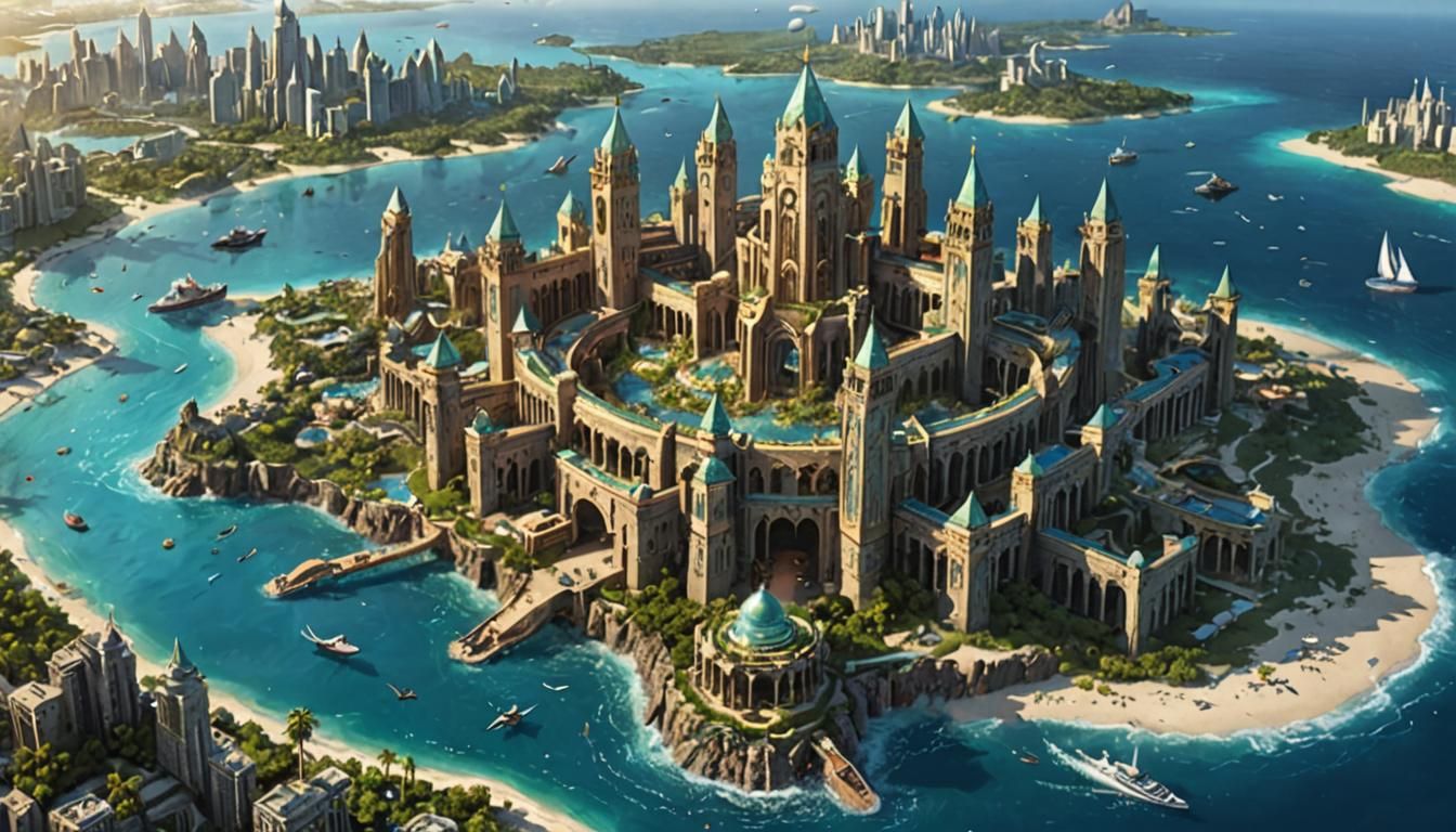 Atlantis - AI Generated Artwork - NightCafe Creator