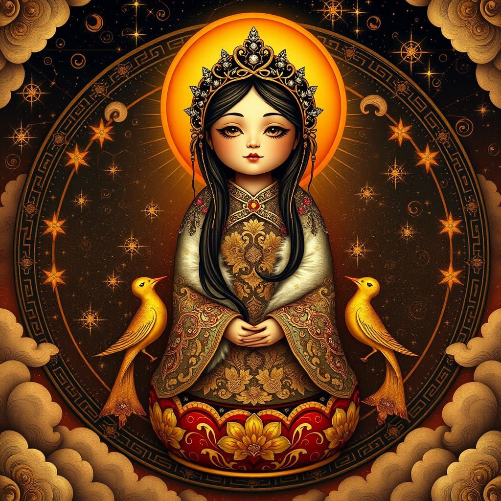 01 Tibetan Buddhist style mandala - Tibetan Buddhist Mandala...