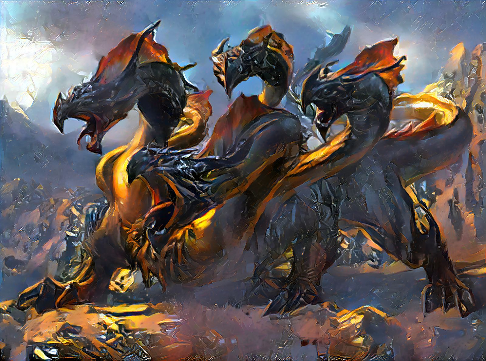 When Polukranos reborn with tranformers armor - AI Generated Artwork ...