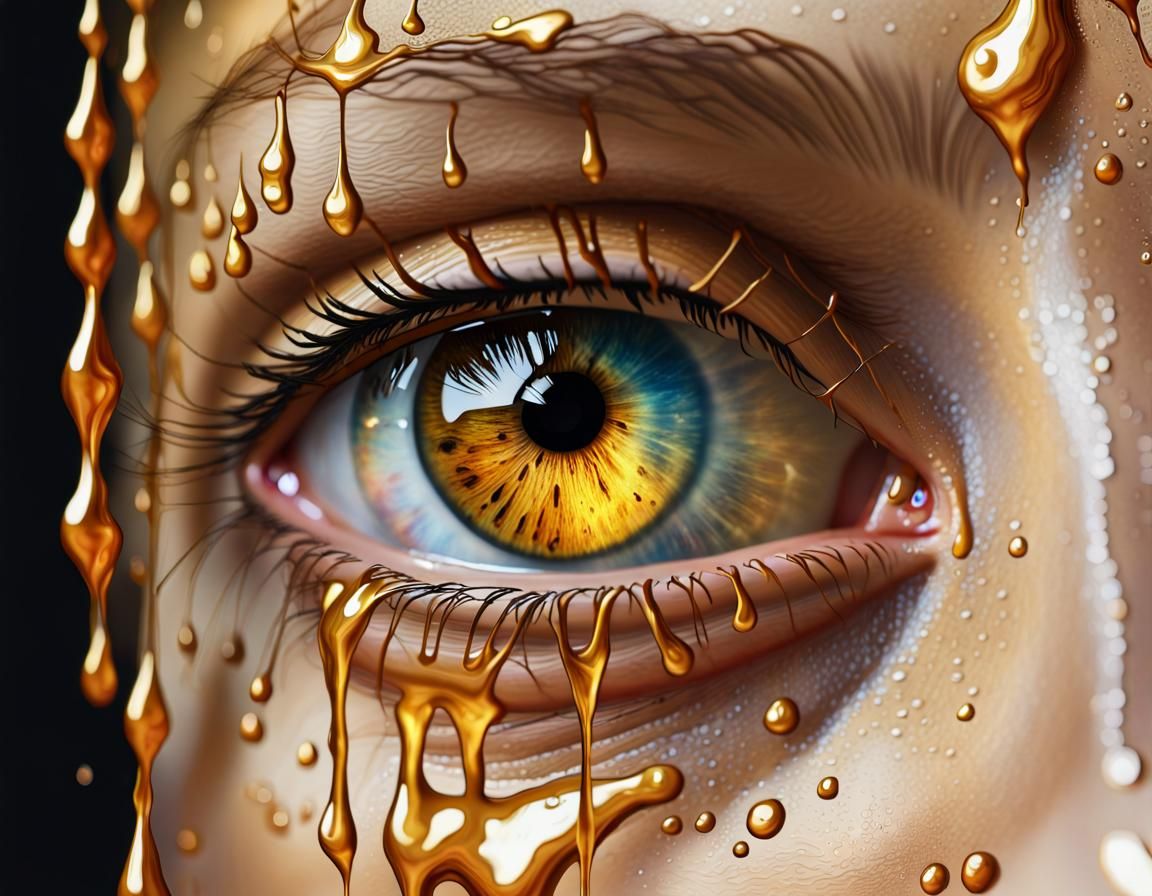 The golden eye 2 - AI Generated Artwork - NightCafe Creator