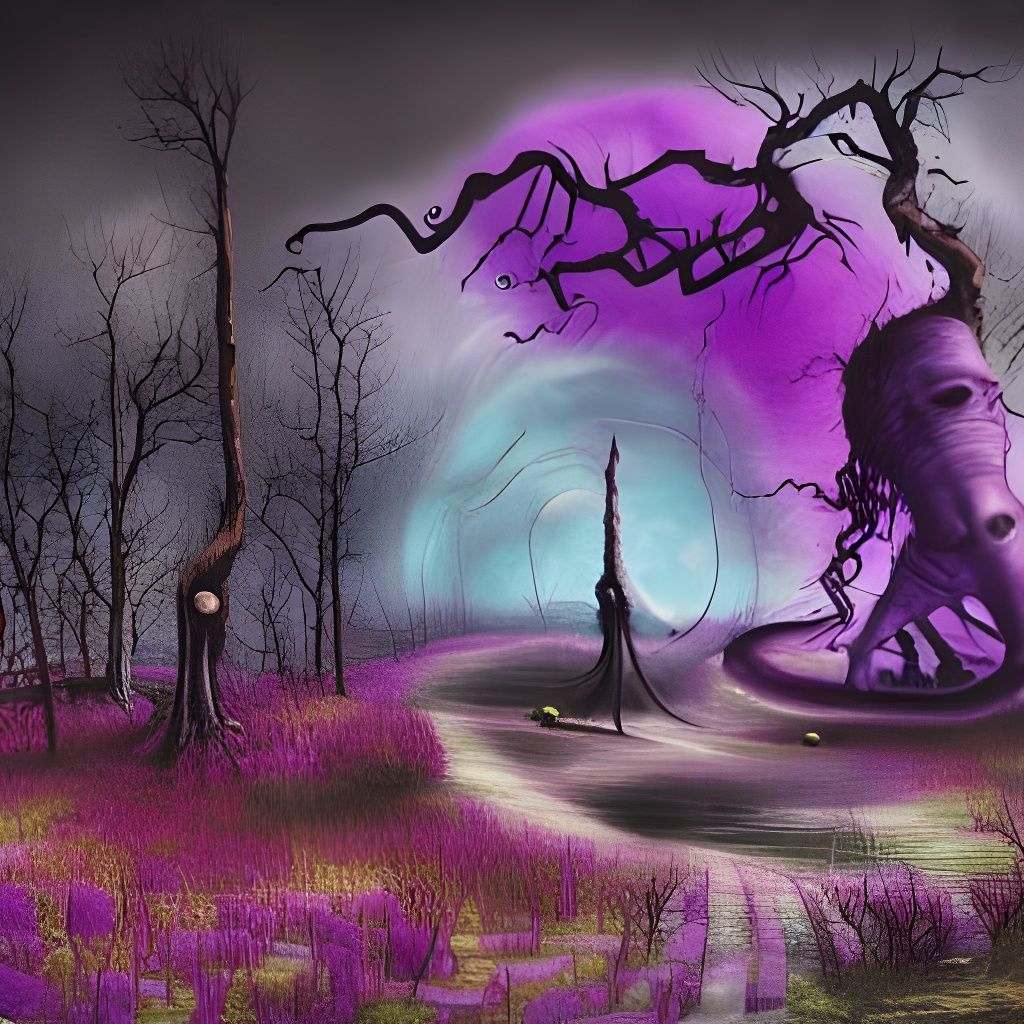 Lactating purple - AI Generated Artwork - NightCafe Creator