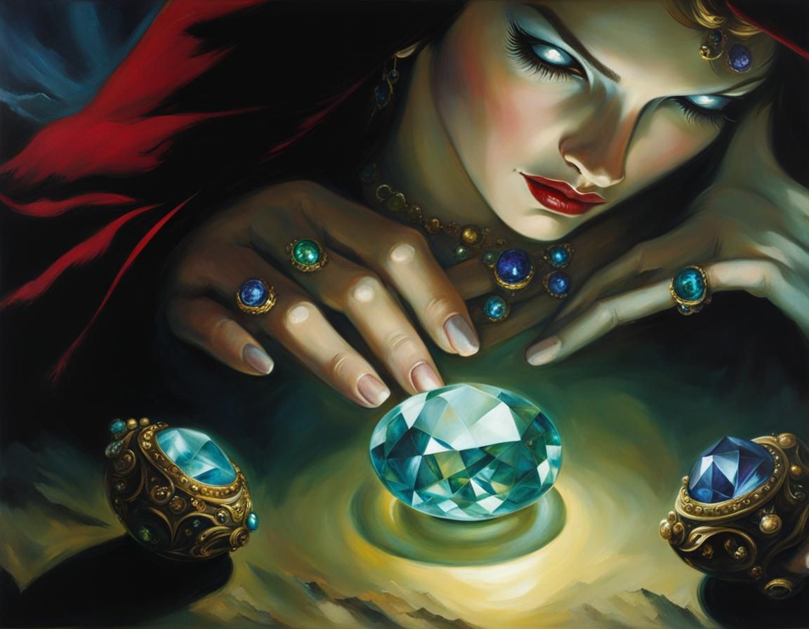 Magic jewel 10 - AI Generated Artwork - NightCafe Creator