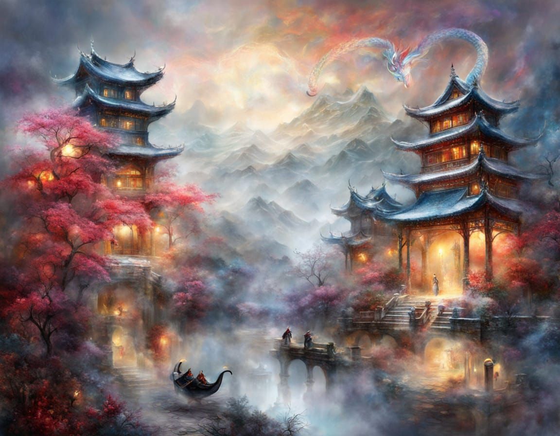 mist on the river - mist on the river