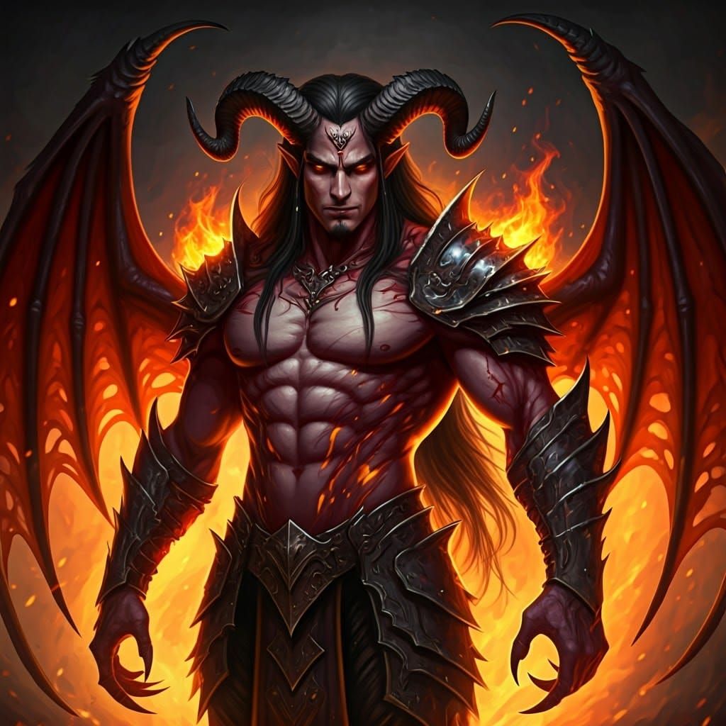 Ashamistemaah, the Archdevil - (the Archdevil form)