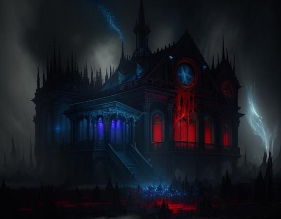 Eldritch Gate - AI Generated Artwork - NightCafe Creator