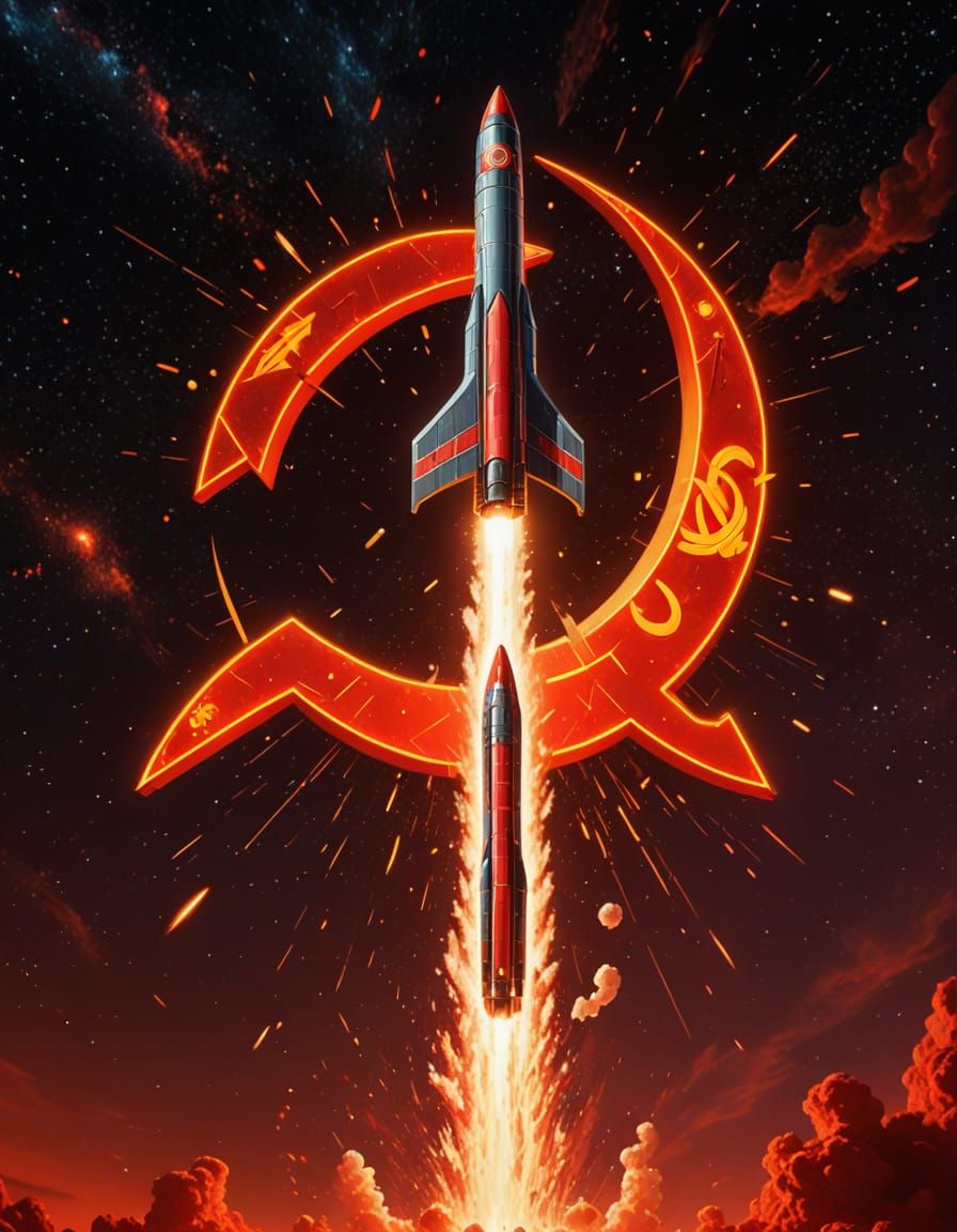 Create a futuristic, sci-fi-inspired image that blends elements of ...