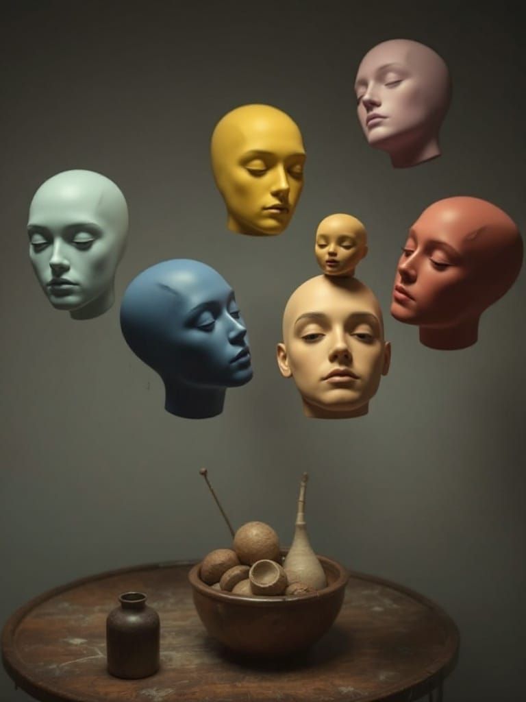 Superfluous Heads for Days You Don't Want to be Yourself