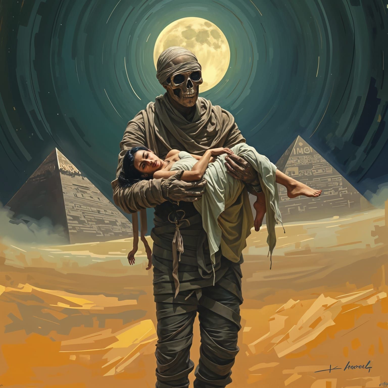 The Giant Mummy & Bride - The Giant Mummy & Bride