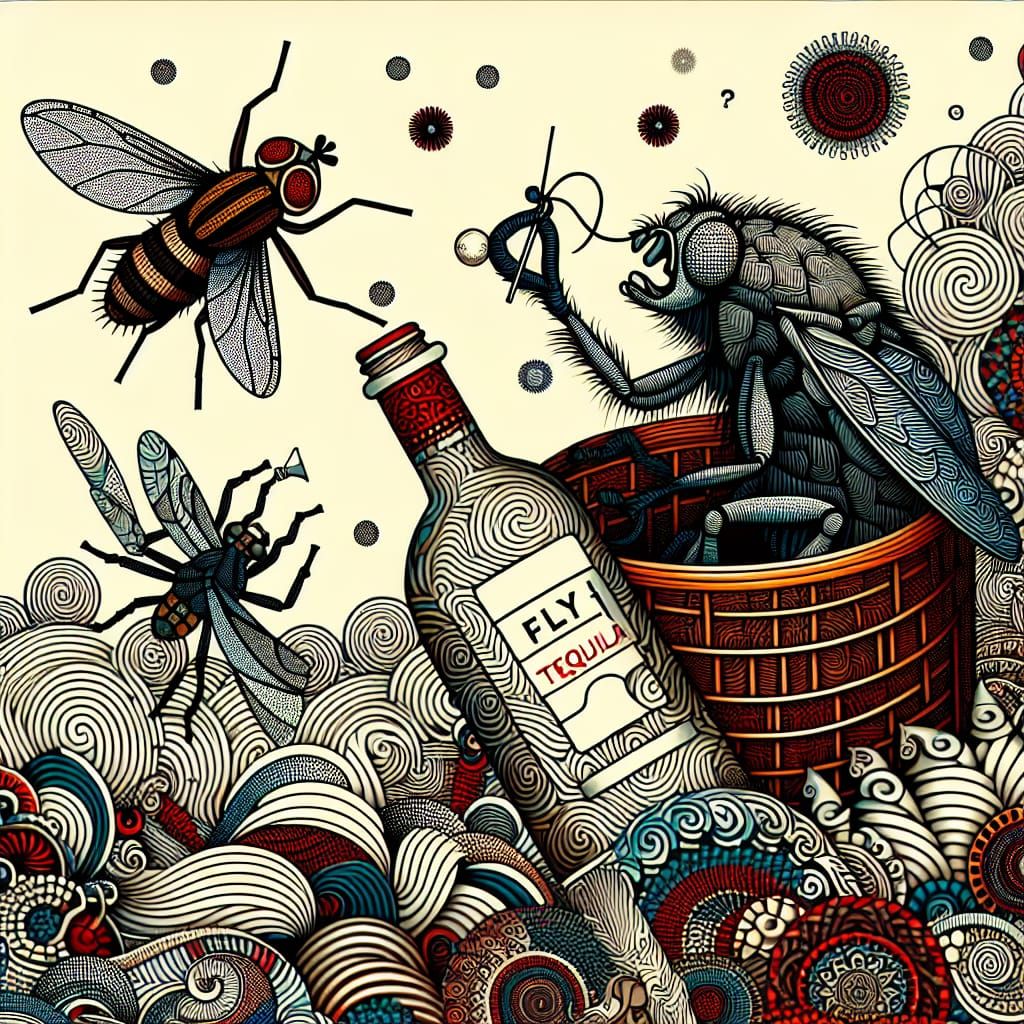 The Fly and The Spider Spiked The Tequila and now the Cicada is too ...