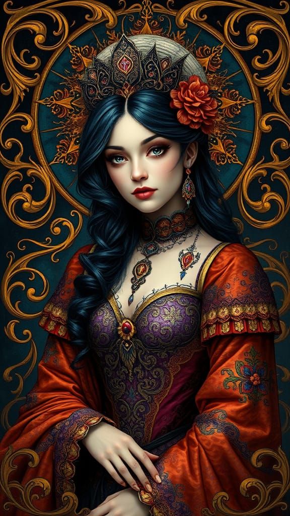 Ash Raven Farewell Moebius complementary colors cool colors deep color ...