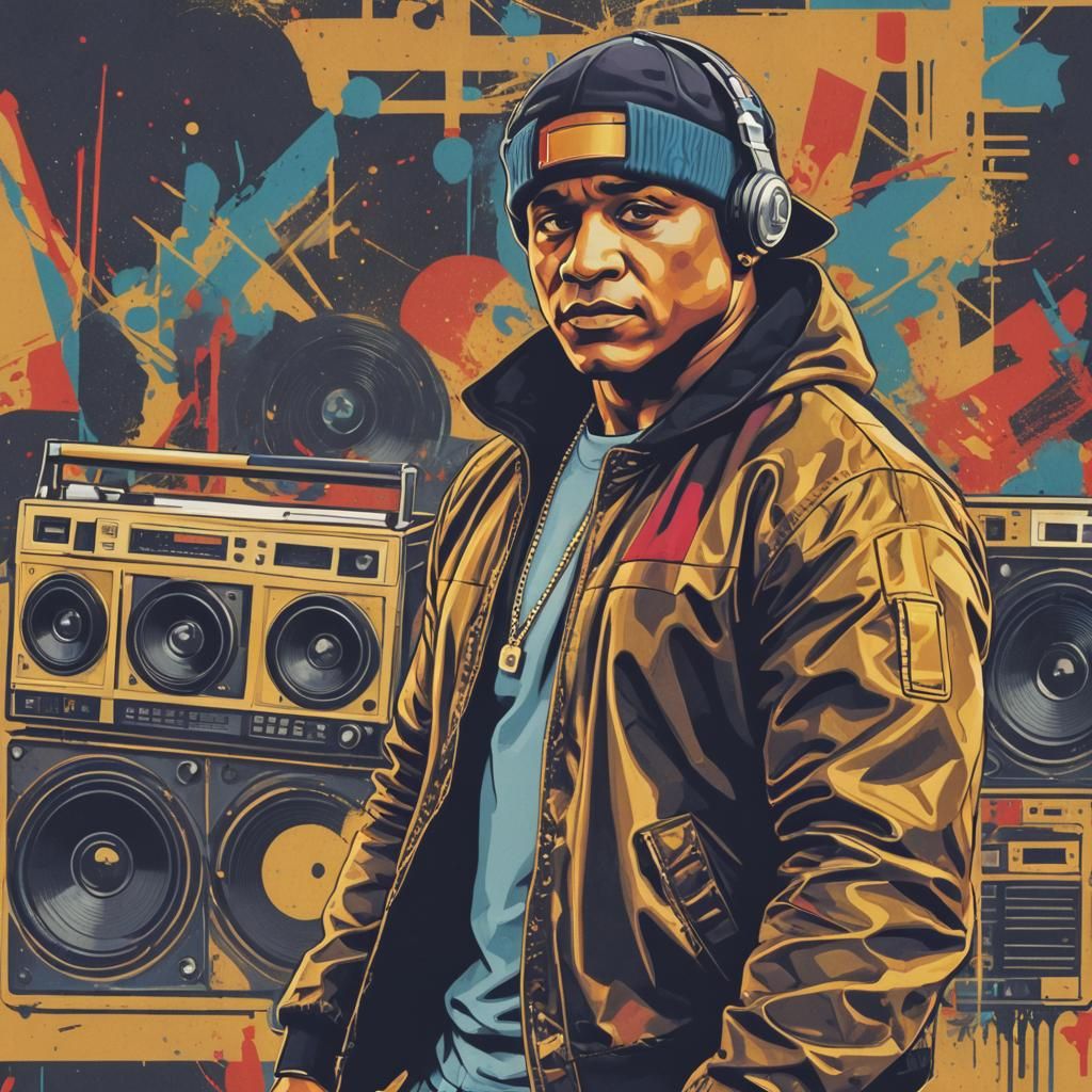 LL Cool J - AI Generated Artwork - NightCafe Creator