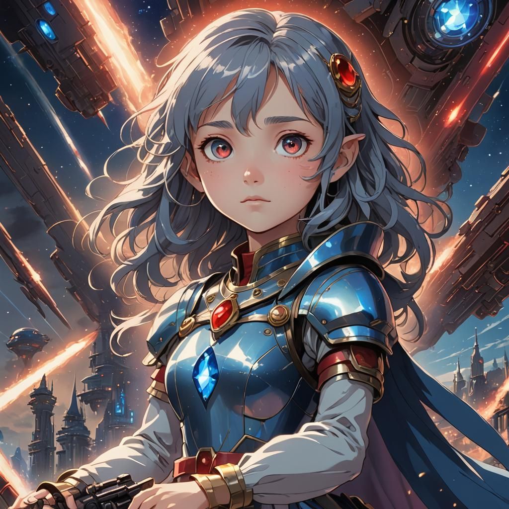 little warrior princess - AI Generated Artwork - NightCafe Creator