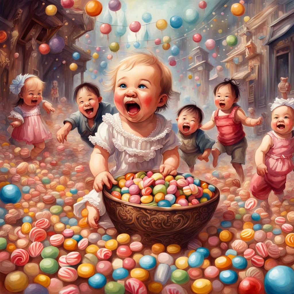 Candies!! - AI Generated Artwork - NightCafe Creator