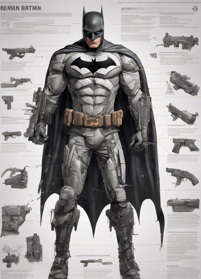 Batman Poster 2 - AI Generated Artwork - NightCafe Creator