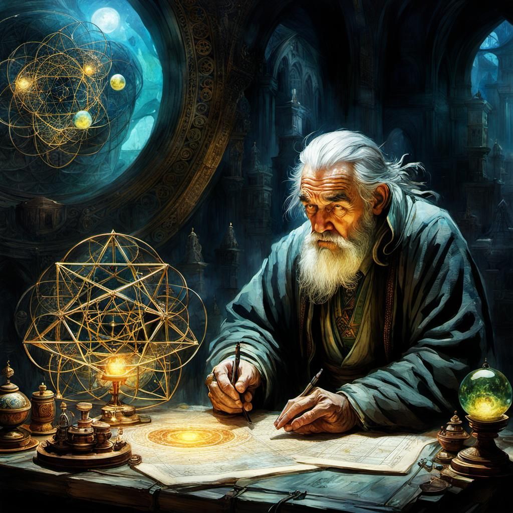 The Hermit - AI Generated Artwork - NightCafe Creator