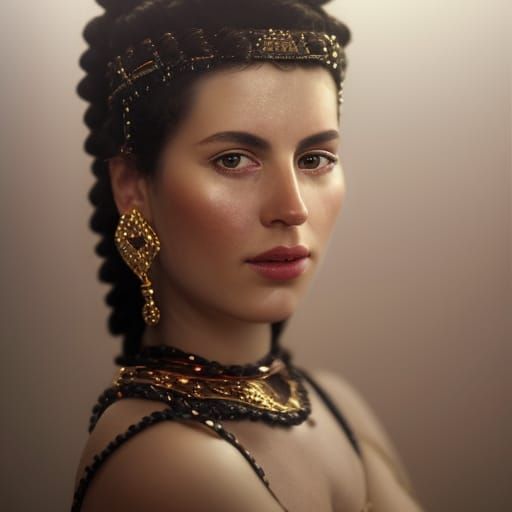 Sumerian Princess - AI Generated Artwork - NightCafe Creator