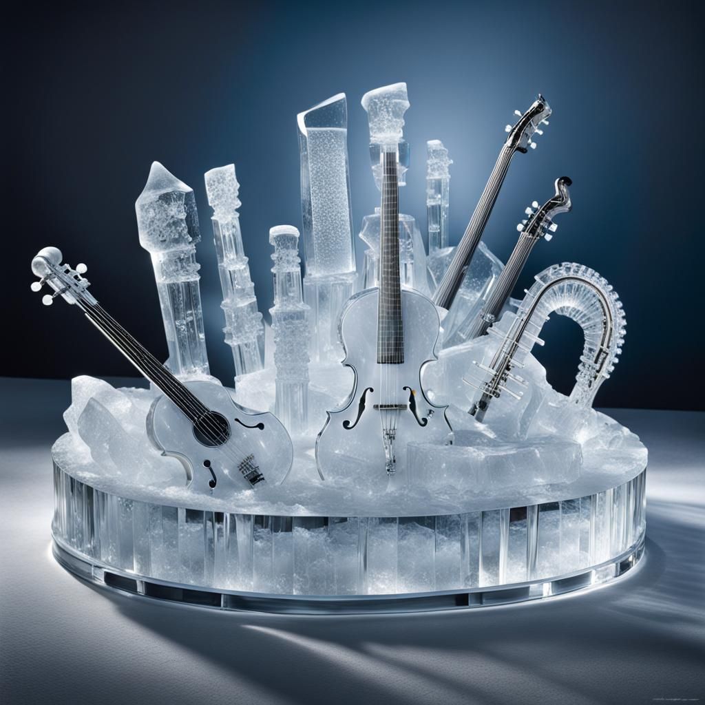 Frozen Symphony - AI Generated Artwork - NightCafe Creator