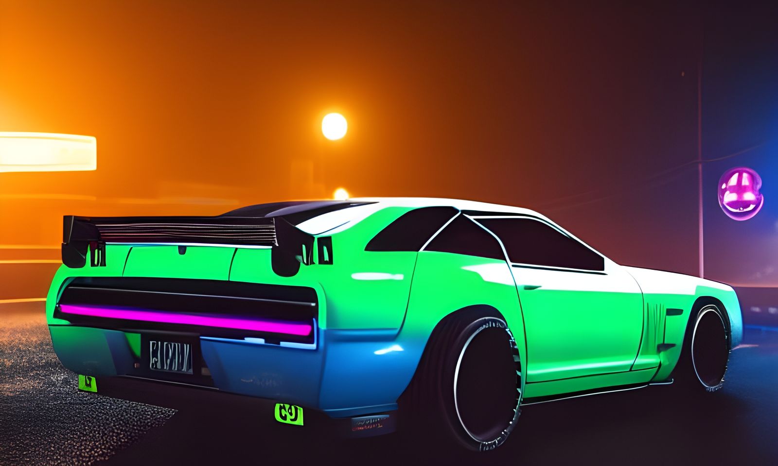 Street Racer - AI Generated Artwork - NightCafe Creator