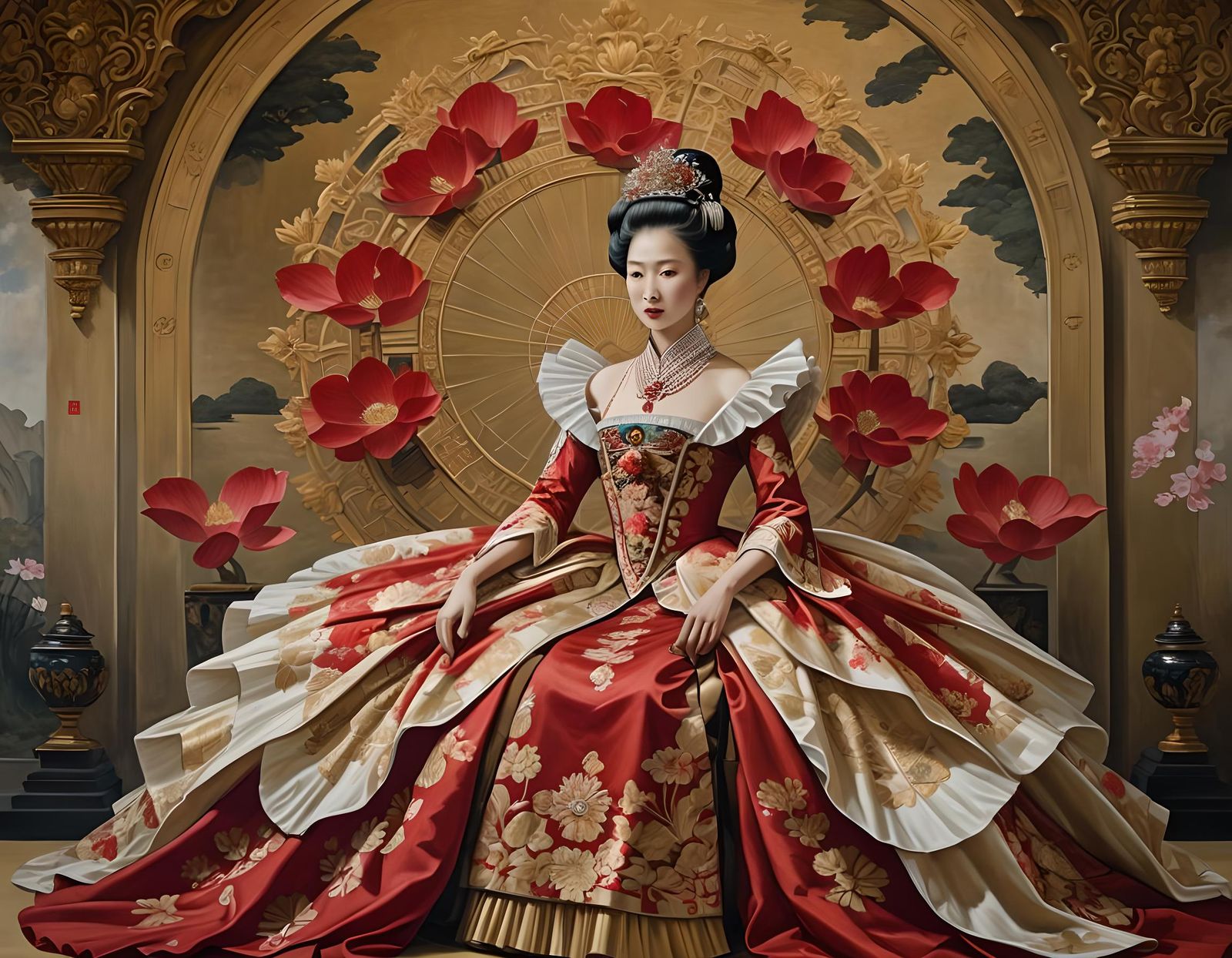 Queen of Japan - AI Generated Artwork - NightCafe Creator