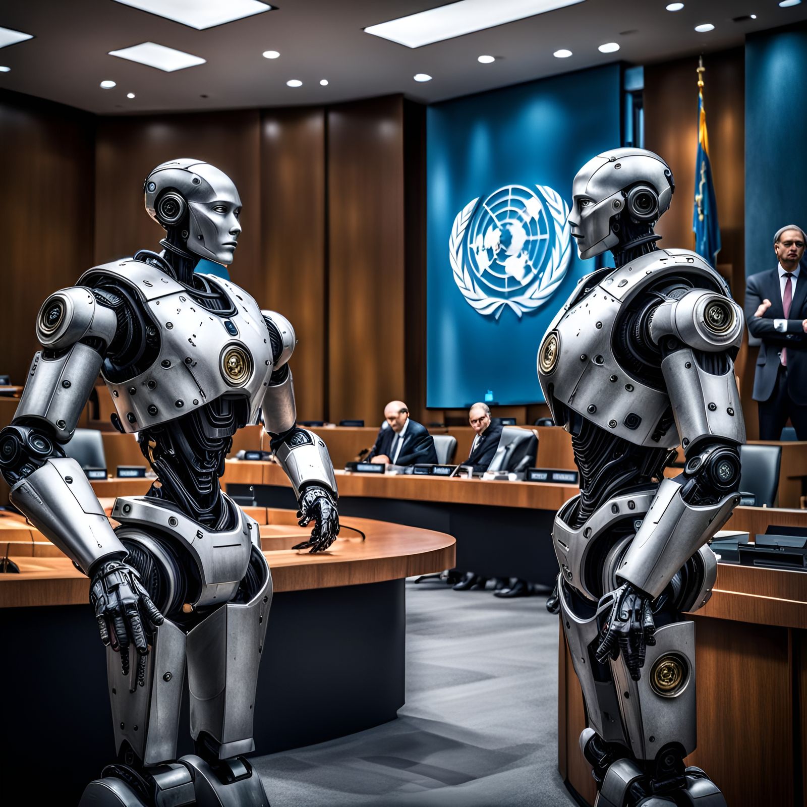 Robots - AI Generated Artwork - NightCafe Creator