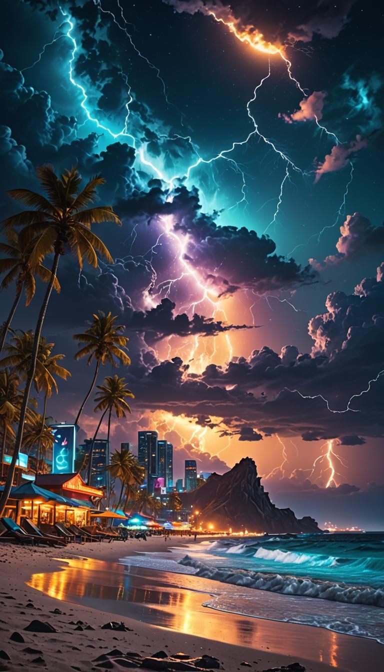 The Sky Dances - AI Generated Artwork - NightCafe Creator