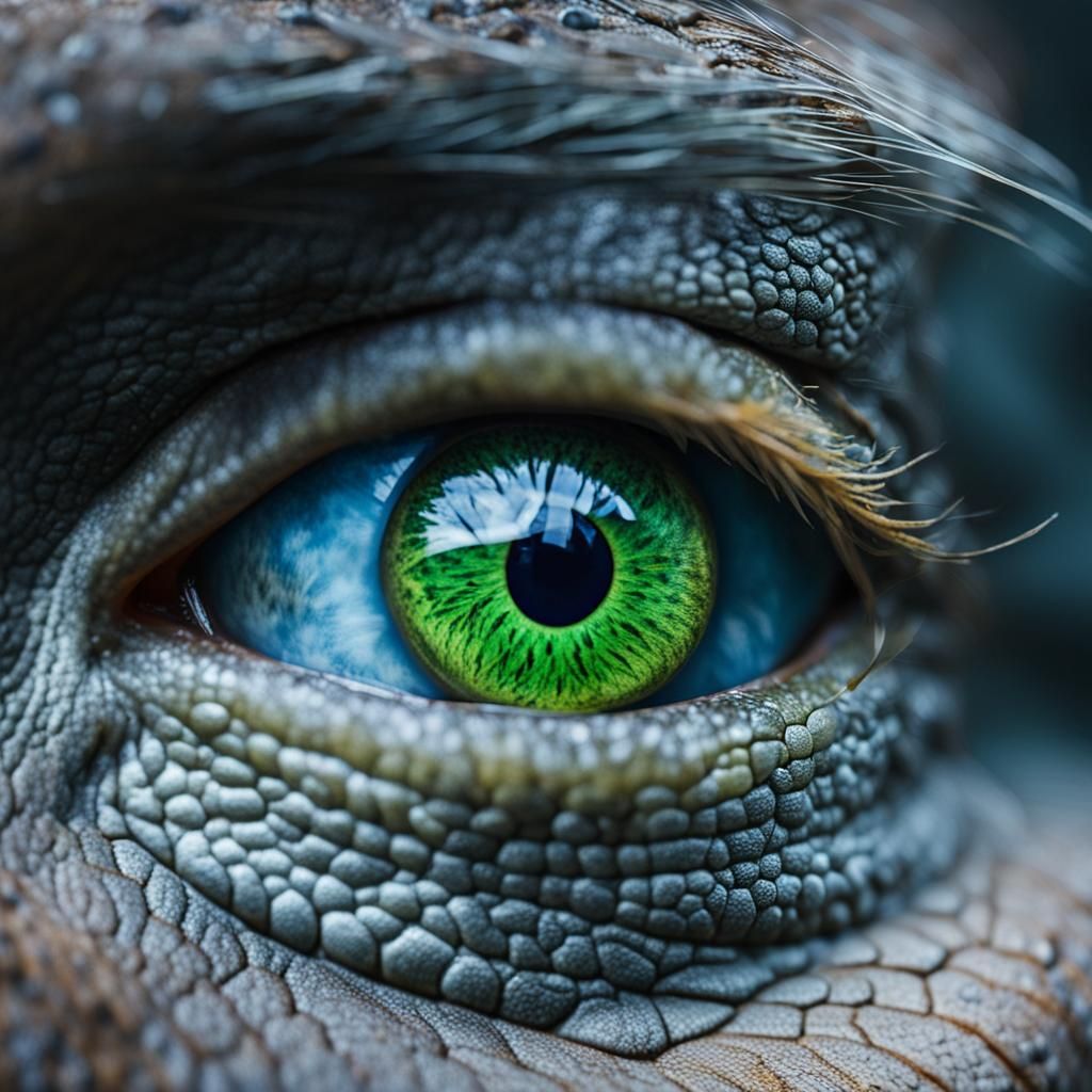 Lizard man - AI Generated Artwork - NightCafe Creator