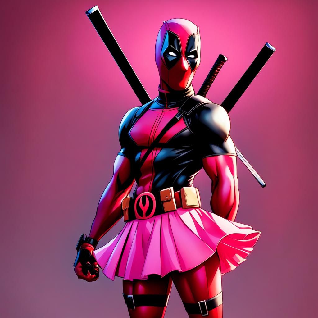 Deadpool my favourite character - AI Generated Artwork - NightCafe Creator