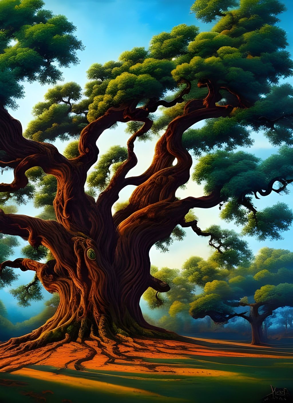 Tree - AI Generated Artwork - NightCafe Creator