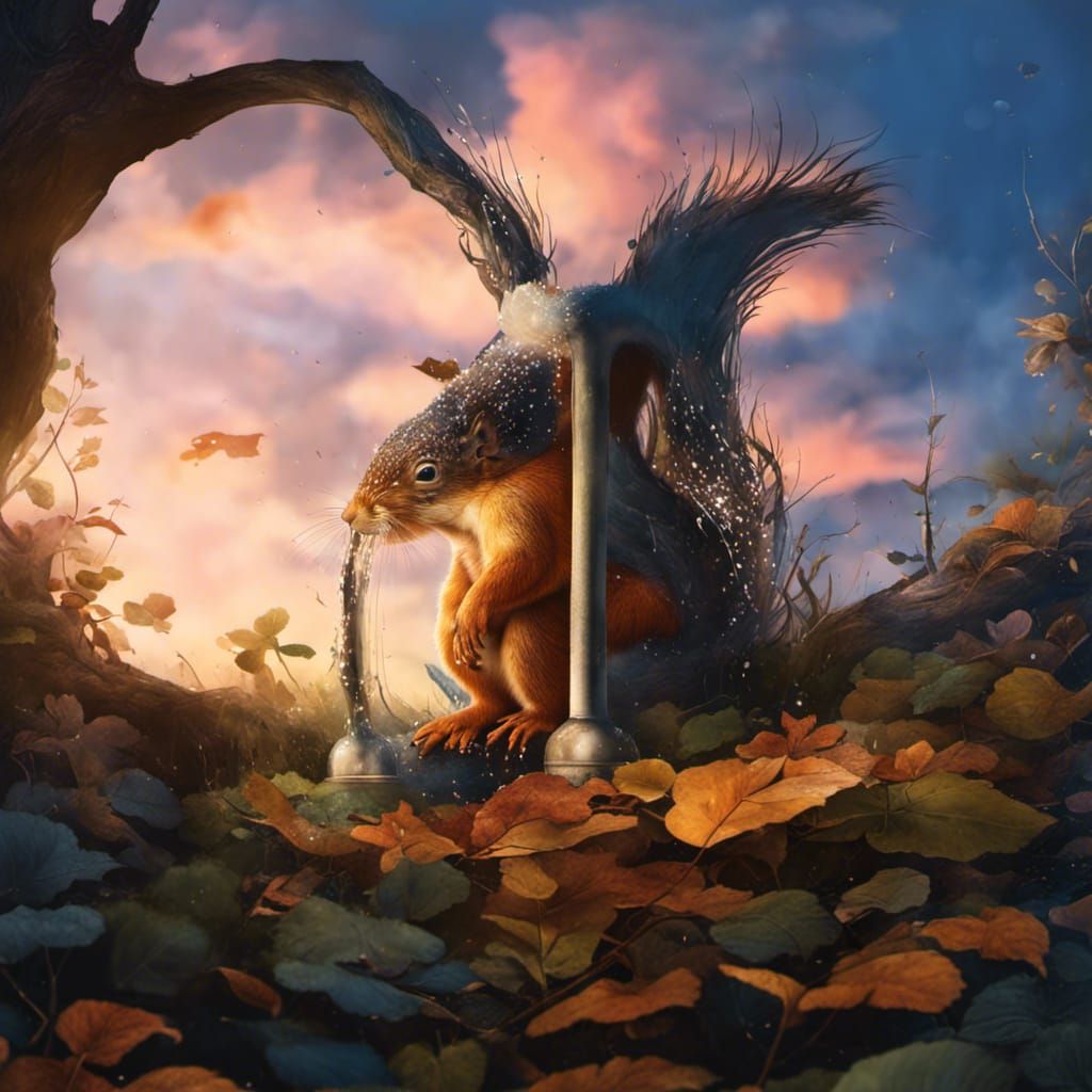 SQUIRREL 2 - AI Generated Artwork - NightCafe Creator